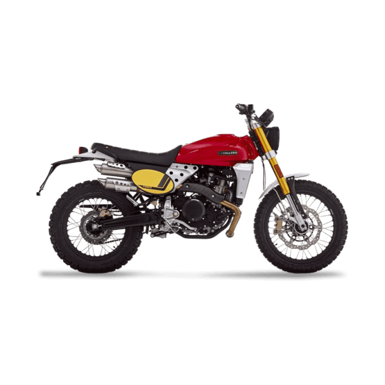 Hire a Triumph Scrambler 400 X Motorcycle in Kerkira from 85 € per day