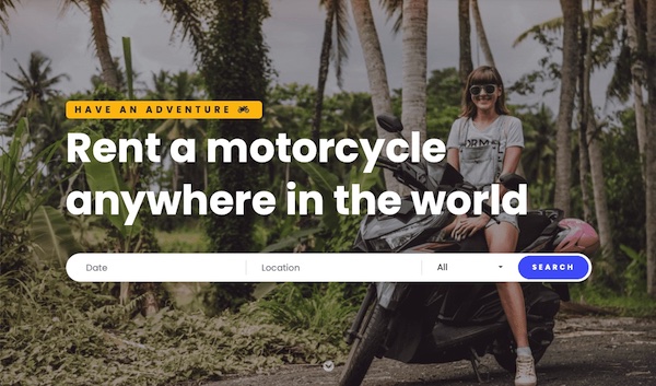 Riderly - Rent a motorcycle anywhere in the world